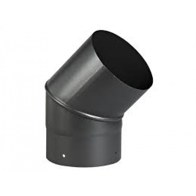 Coude 45° acier émail noir mat - Sanpli TEN | Bricozor Coude 45° acier émail noir mat - Sanpli TEN | Bricozor