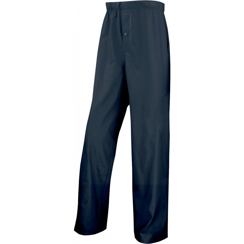 Pantalon de pluie imperméable enduit PU 900PAN - bleu marine DELTA PLUS ...