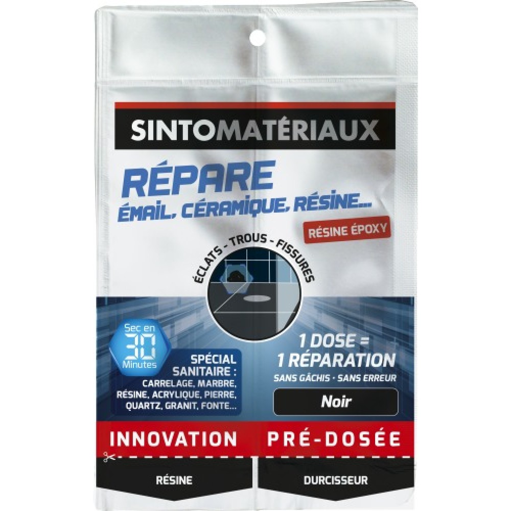Mastic de réparation sanitaire - Répare Dose Epoxy SINTO | Bricozor