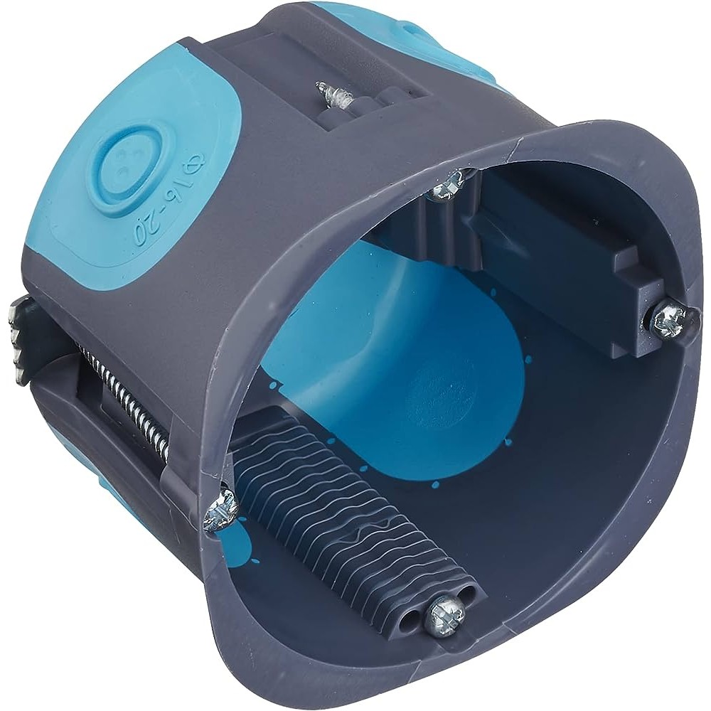 Boîte d'encastrement multimatériaux - D67x P50 mm - 1 poste - Stopair ...