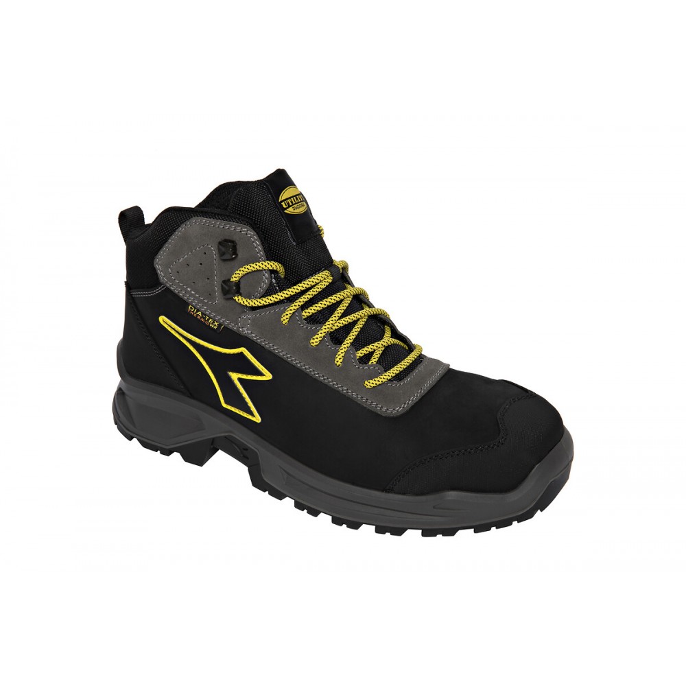 Chaussures de sécurité hautes Sport Diatex Mid S7S FO CI SR - noir gris ...