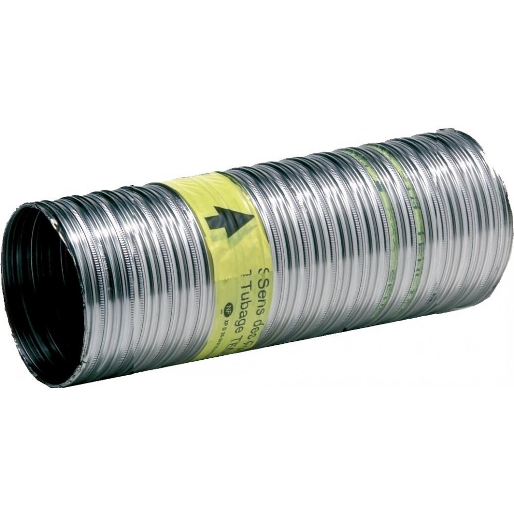 Tubage flexible double inox - 150/156 mm - Ten Liss TEN | Bricozor