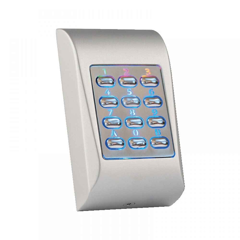 Clavier codé autonome saillie IP65 - 999 codes -2 portes -rétroéclairé ...
