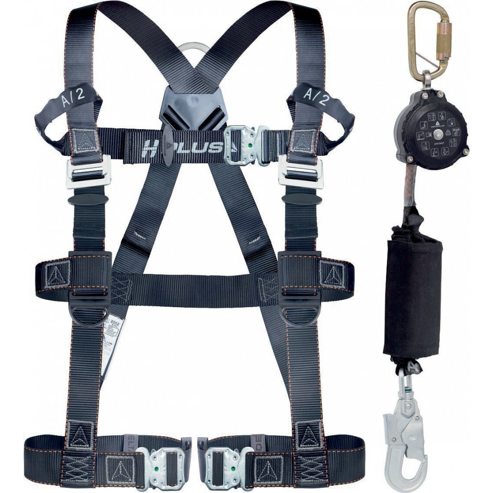 Kit antichute spécial nacelle avec enrouleur ELARA380HPF -taille S/M/L ...