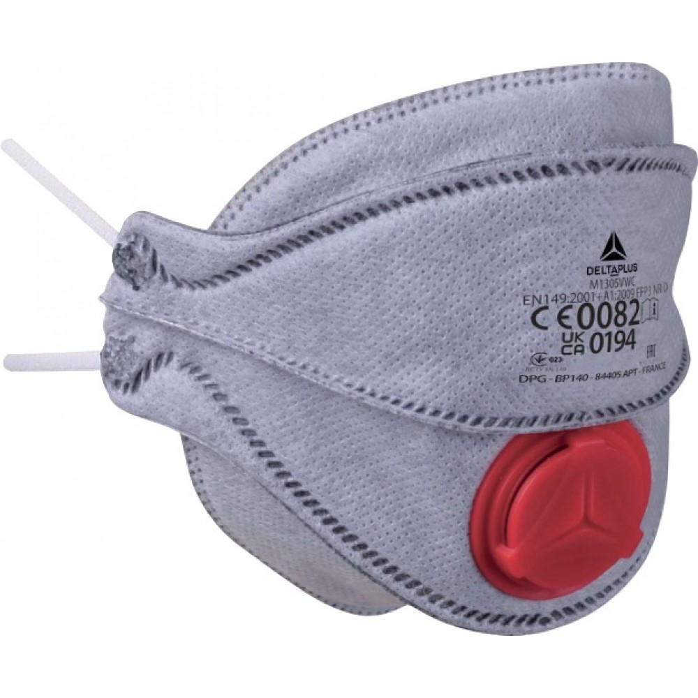 Masques respiratoires FFP3 avec soupape - jetables - M1305VWC - par 10 ...