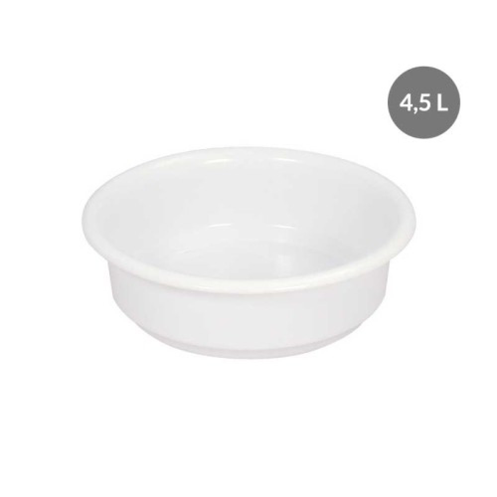 Cuvette ronde blanche - de 4,5 à 19 litres GILAC | Bricozor