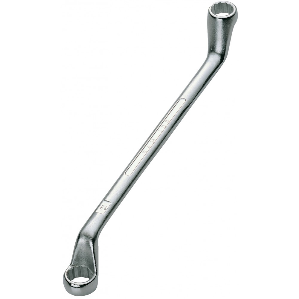 Clé polygonale double contre-coudée à têtes fines 12 pans SAM OUTILLAGE ...