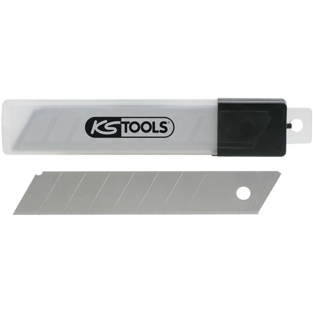 Lames de cutter sécables - 18 mm KS TOOLS | Bricozor