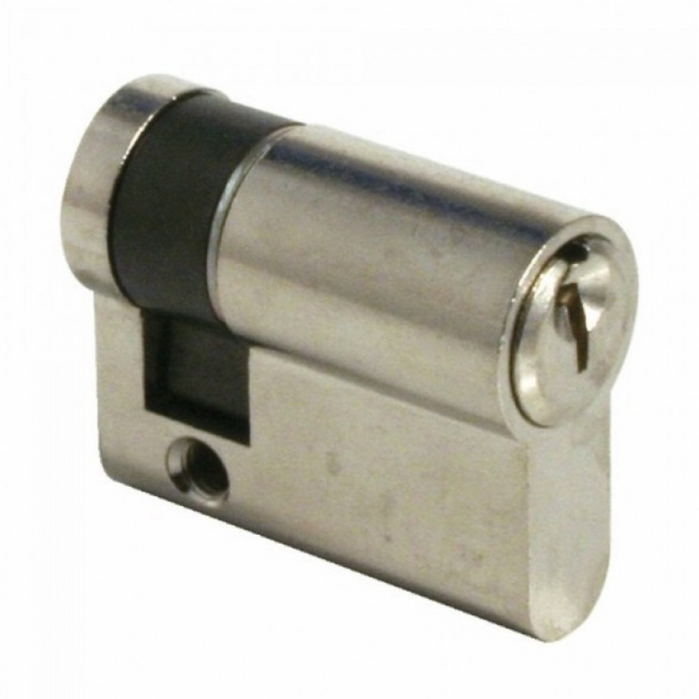 Demi cylindre varié en zamak nickelé S1-01 SIMILAIRE | Bricozor