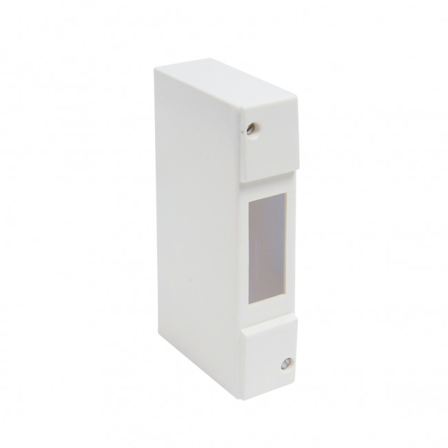 Coffret vide tableau électrique 1 rail - 1 à 8 modules - blanc DEBFLEX ...