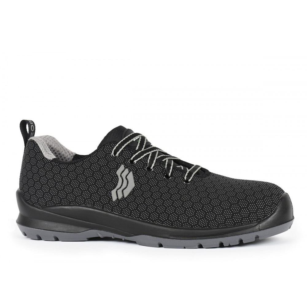 Chaussures de sécurité basses Light S3 SRC en putek - gris et noir UNIWORK | Bricozor