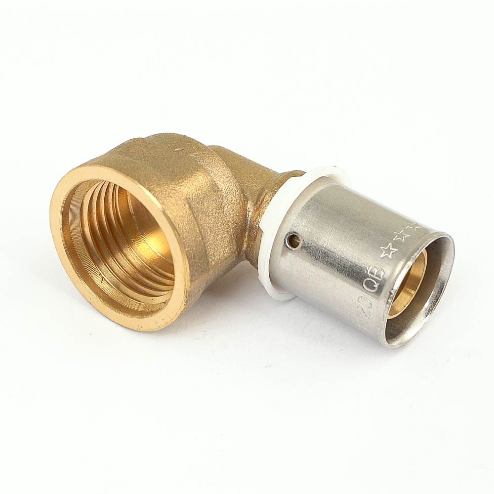 Raccord PER à sertir - Coude femelle BOUTTÉ | Bricozor