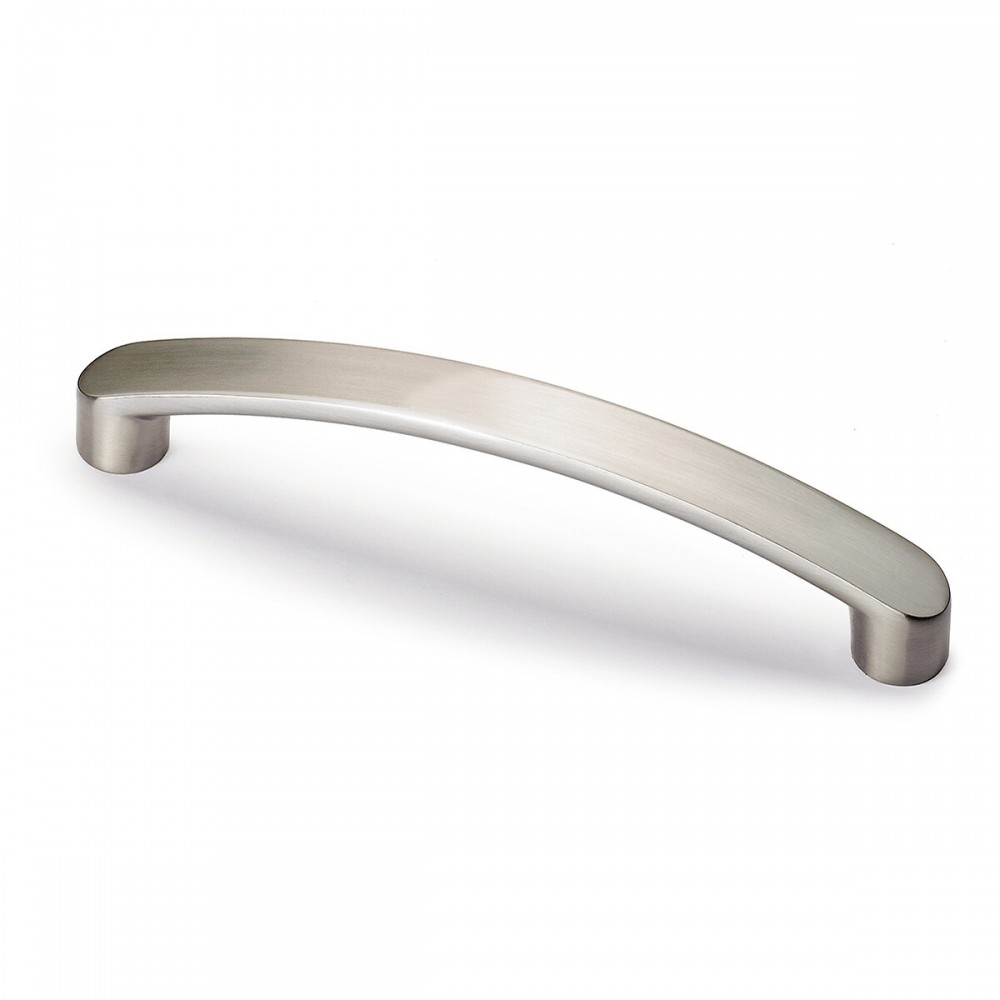 Poignée de meuble Salona en inox brossé - 180 x 19 mm - H27 mm - par 4 ...