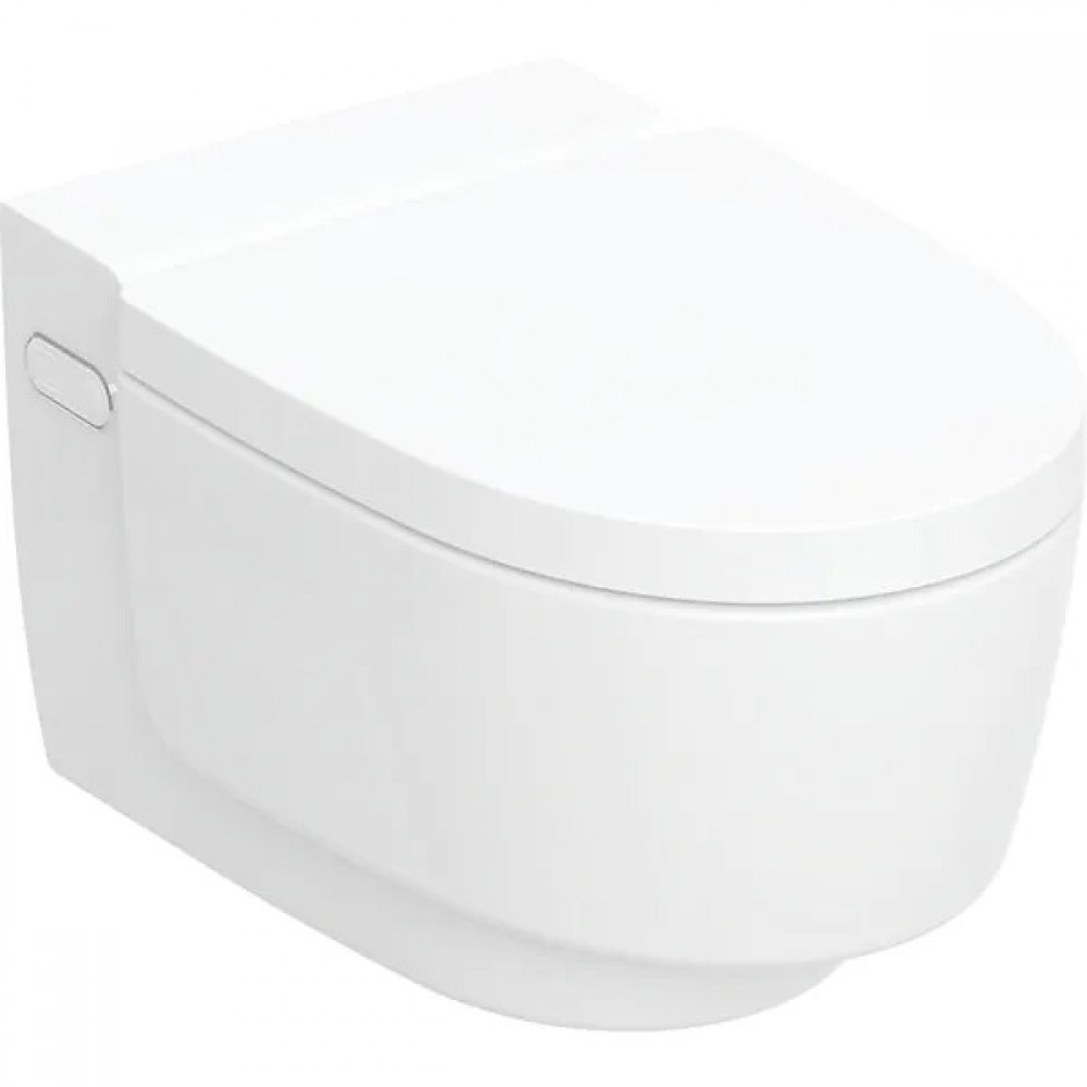 Cuvette WC suspendue lavante - blanc alpin - AquaClean Maïra Classic ...