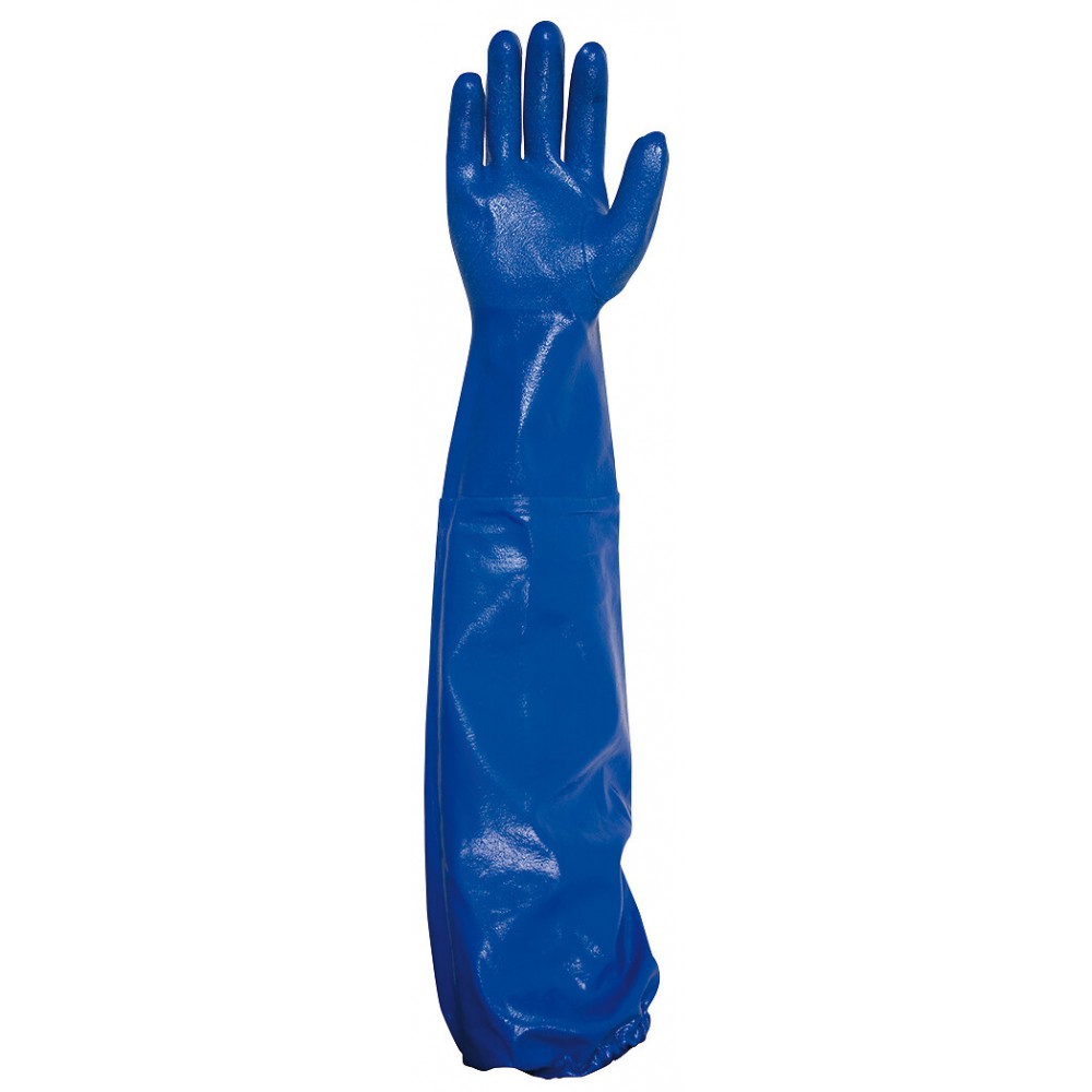 Gants de protection chimique - avec manchette longue - G901 PHULAX JUBA ...