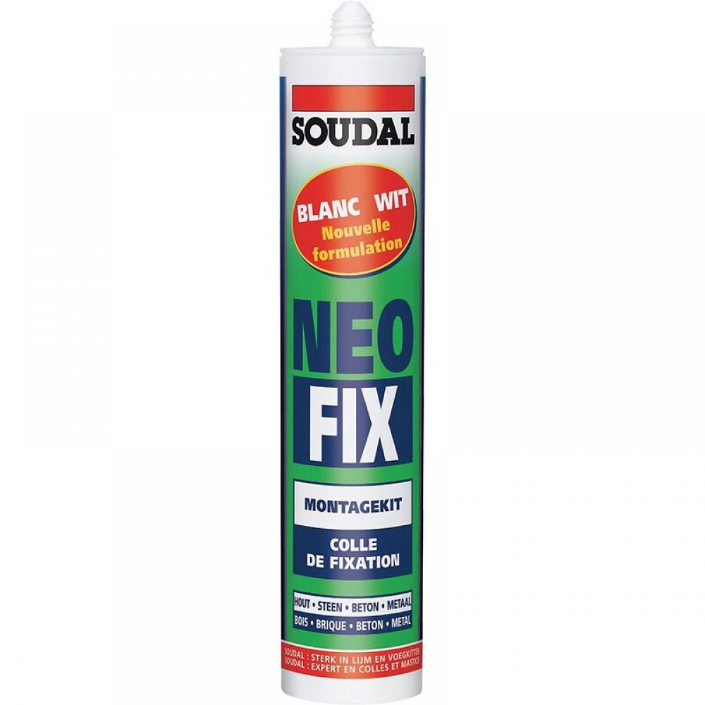 Colle de fixation solvantée NeoFix SOUDAL | Bricozor
