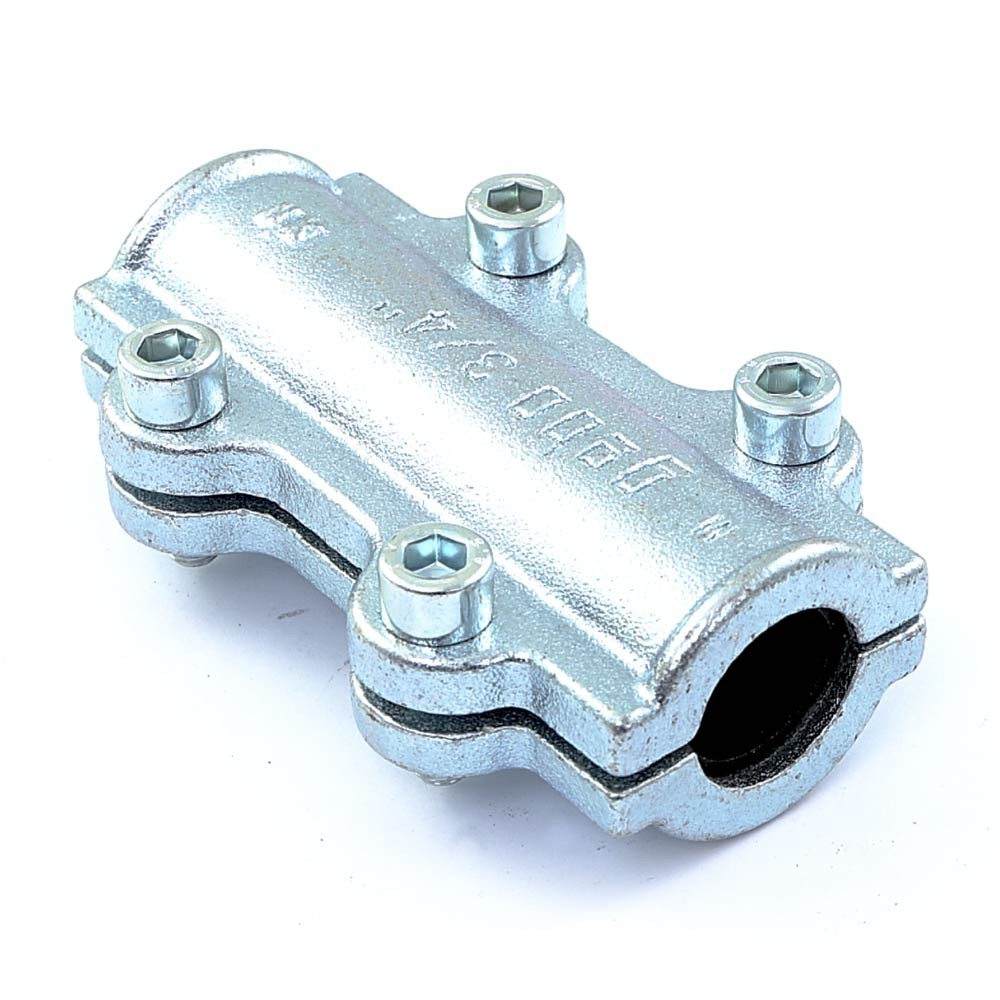 Collier de réparation à visser en fonte pour tube acier - type DSL GEBO ...