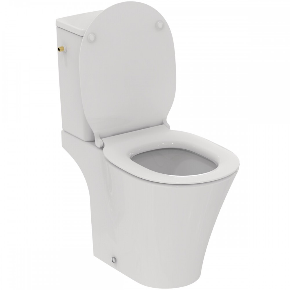 Pack WC complet sur pied avec réservoir et abattant Connect Air Cube ...