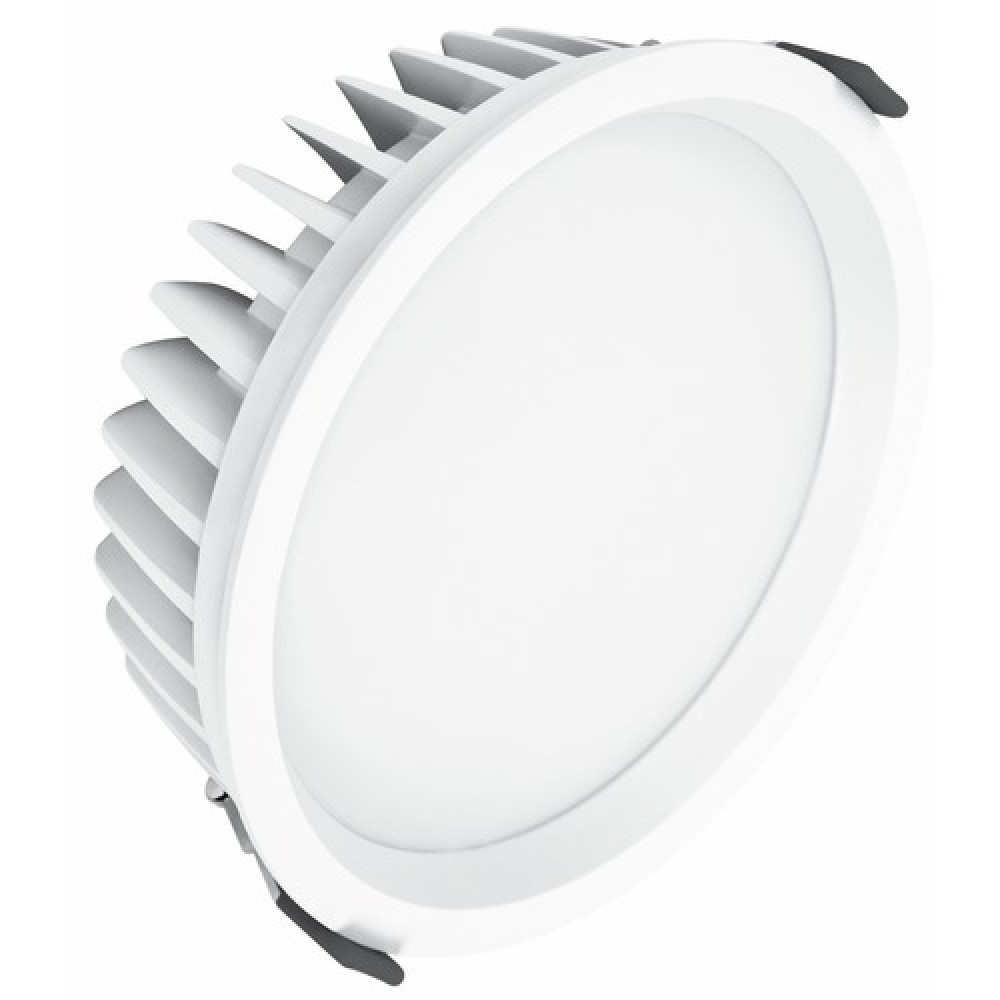 Spot à encastrer - Downlight - LED - aluminium blanc - 25W Ledvance ...