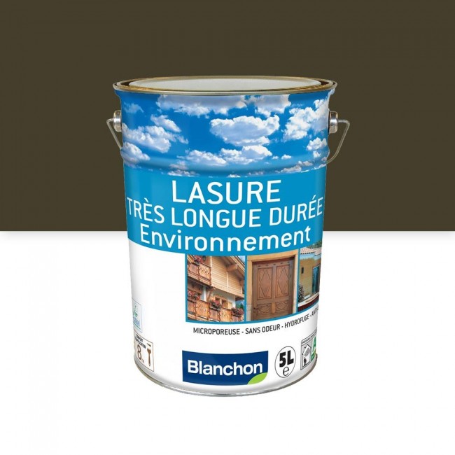 Lasure très longue durée - Ecolabel - Environnement BLANCHON | Bricozor