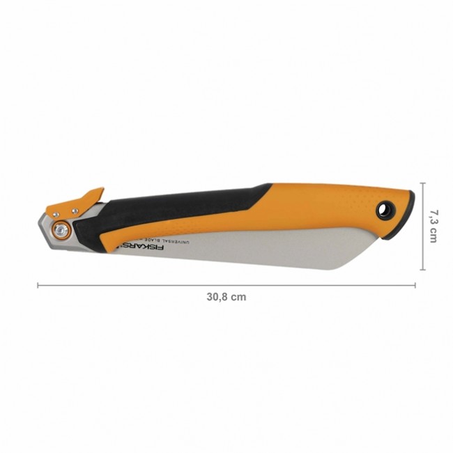 Scie à coupe tirante pliante Power Tooth Pro FISKARS | Bricozor