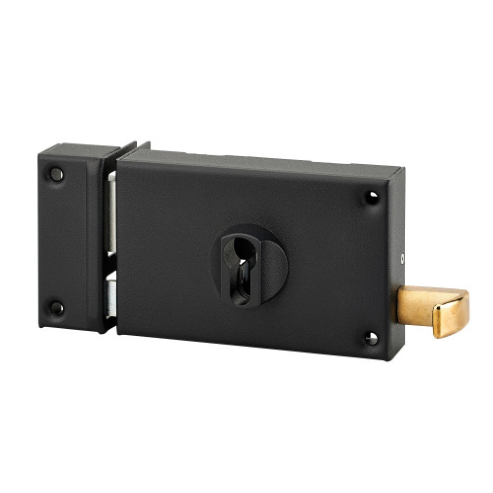 Serrure en applique horizontale - pour cylindre européen - à tirage FTH ...