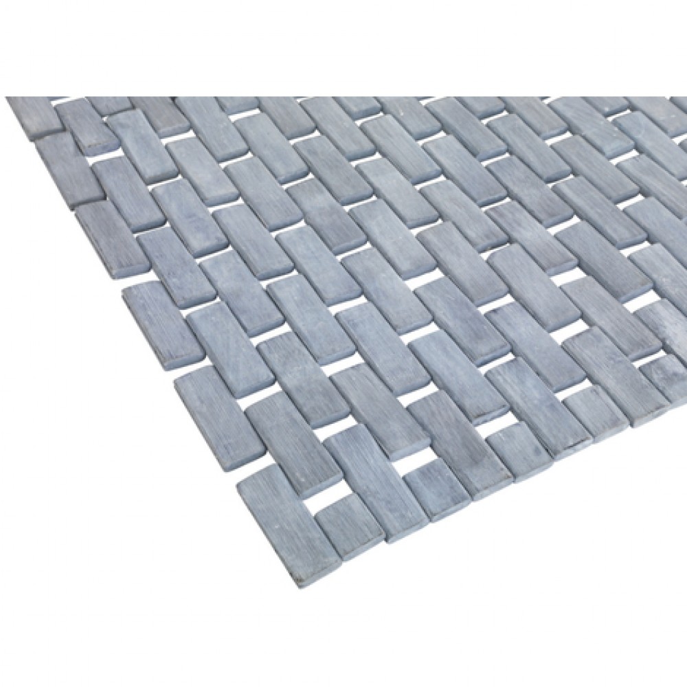 Tapis de bain - Antidérapant - Bambou - 50 x 80 cm WENKO | Bricozor