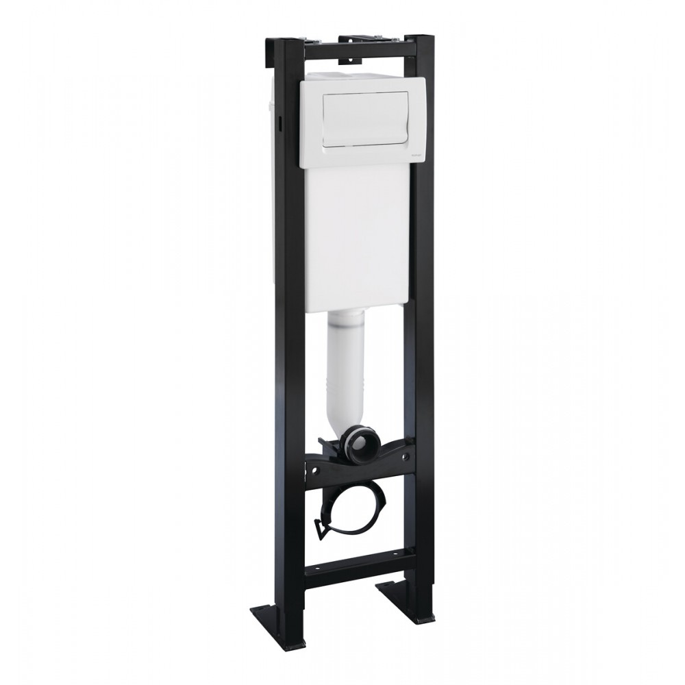 Bâti-support WC autoportant avec réservoir et double commande ...