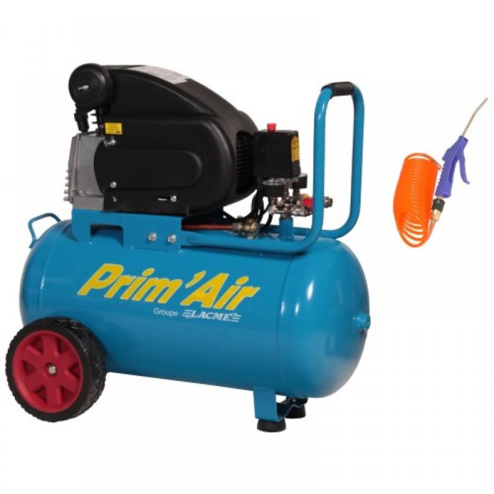 Compresseur D air 50 Litres 1750 W Prim Air MM13 50 Lacm Bricozor