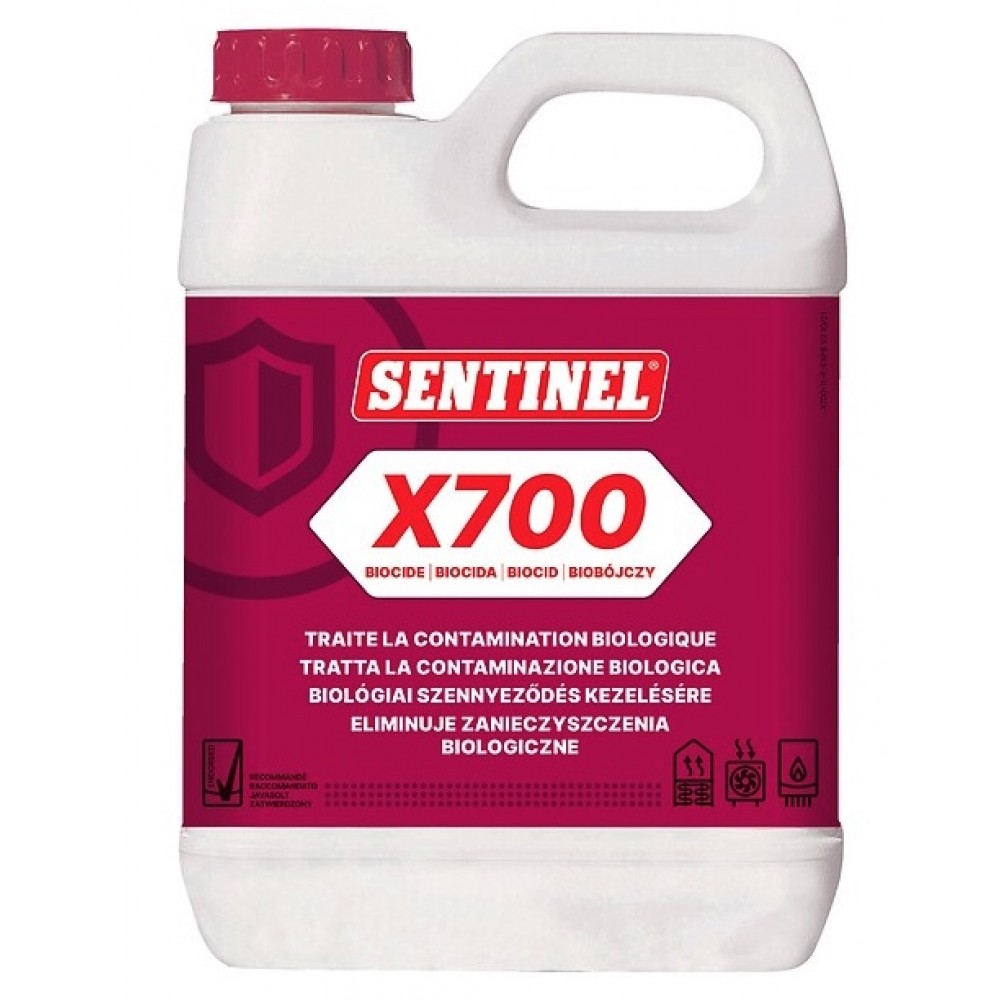 Biocide X700 à large spectre - bidon de 1L SENTINEL | Bricozor