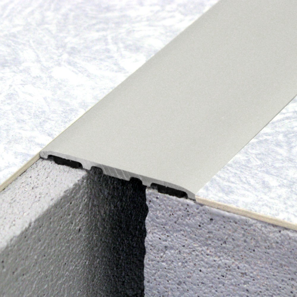 Couvre-joint de sol adhésif butyle en aluminium anodisé longueur 3m ...