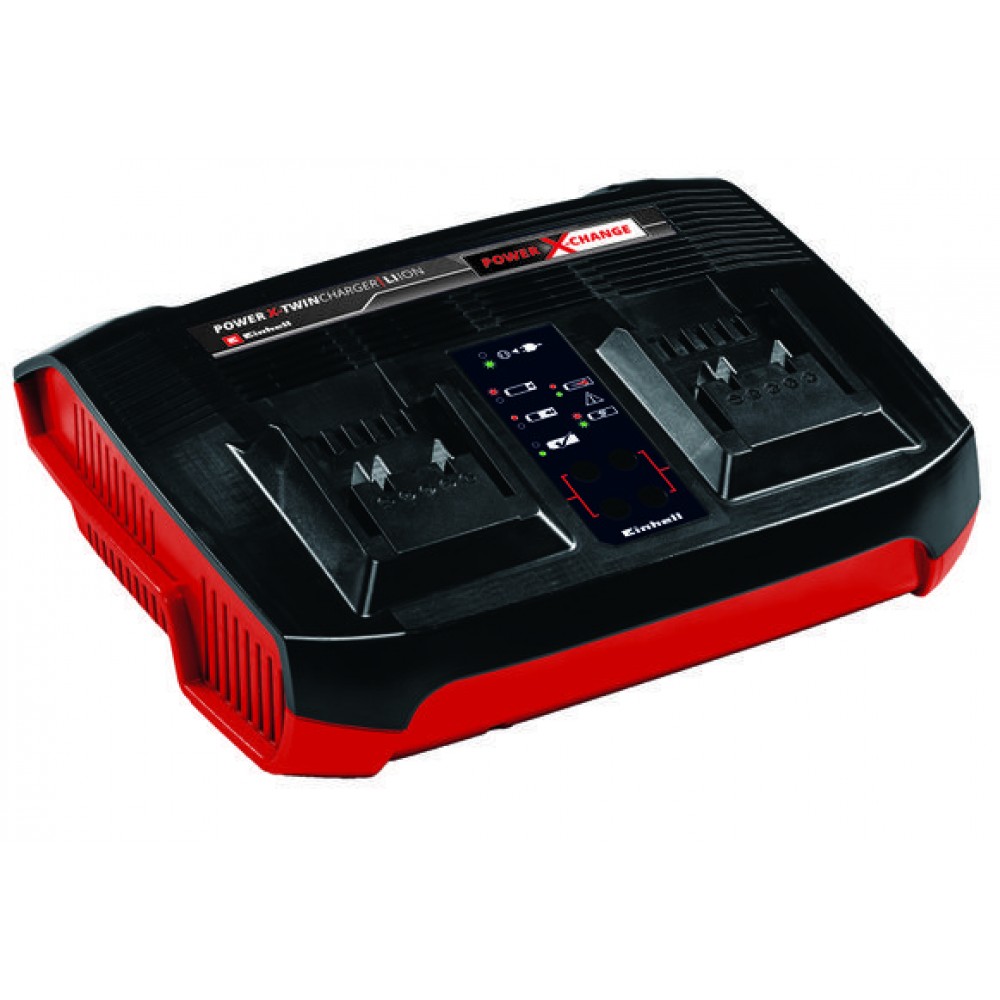Double chargeur rapide Power X-Twincharger 3A - Power X-Change EINHELL | Bricozor