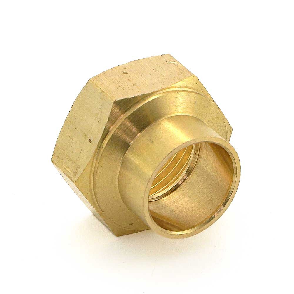 Manchon - laiton -à souder femelle à visser BRICOZOR | Bricozor