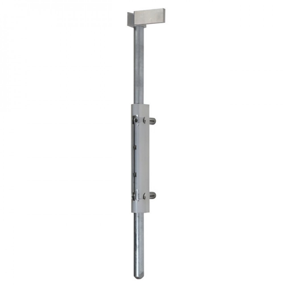 Verrou de sol - en applique - pour portail battant - VSF LOCINOX | Bricozor