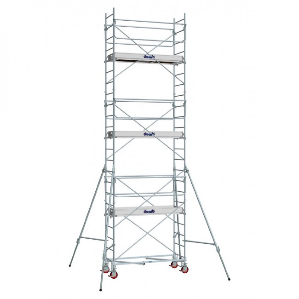 Echafaudage roulant - hauteur de travail 7,90 m - ROLLSTAR 205 DUARIB ...