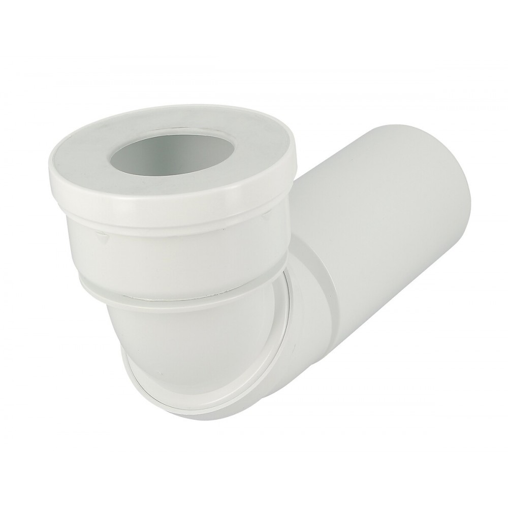 Pipe WC orientable universelle - diamètre 100 mm NICOLL | Bricozor