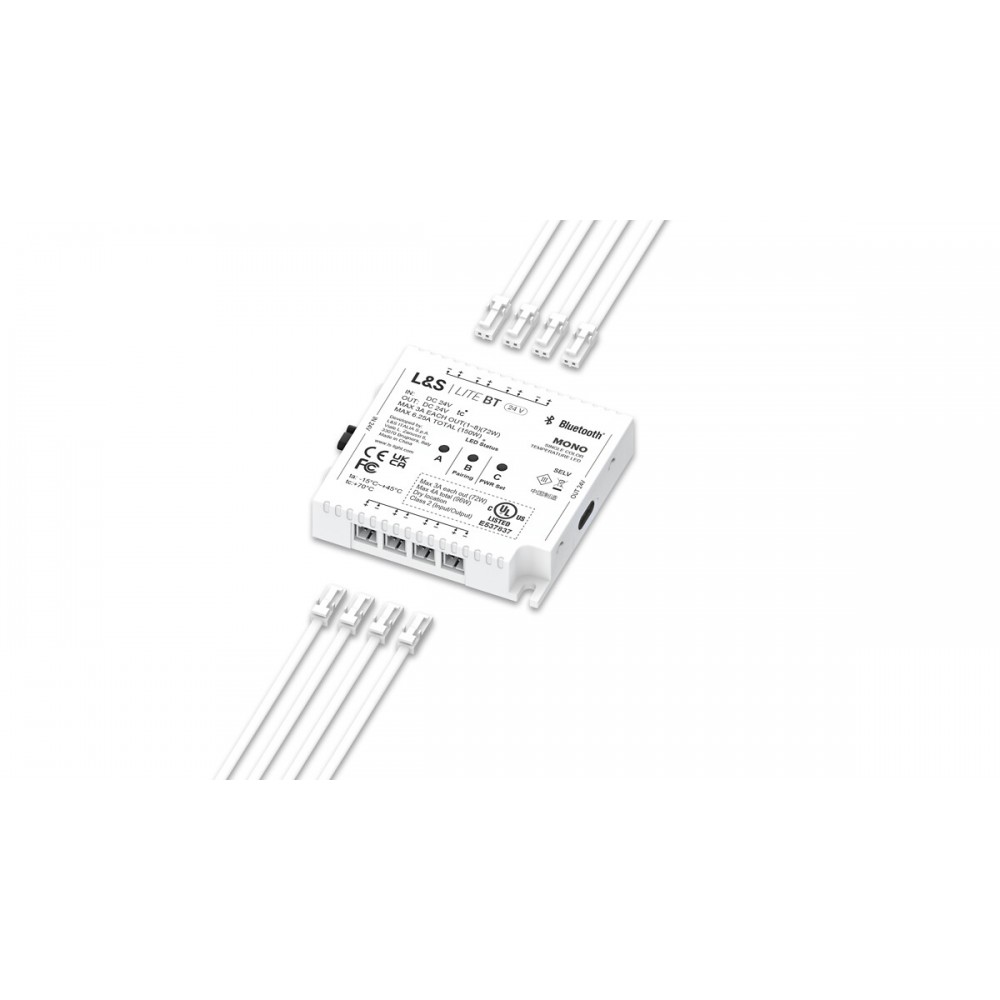Module de commande pour éclairage LED 24V Lite BT L&S LIGHT | Bricozor