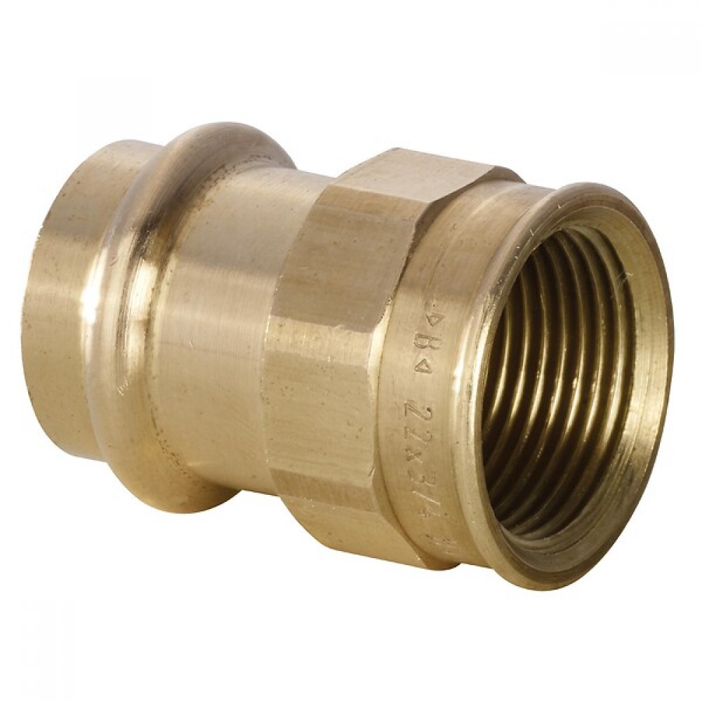Manchon bronze à sertir FF 12x17 - diamètre 12/14 mm - Press CONEX ...