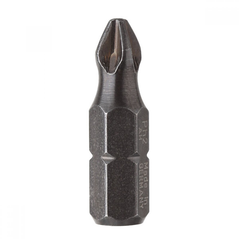 100 embouts de vissage empreinte Philips avec géométrie torsion - 25mm ...