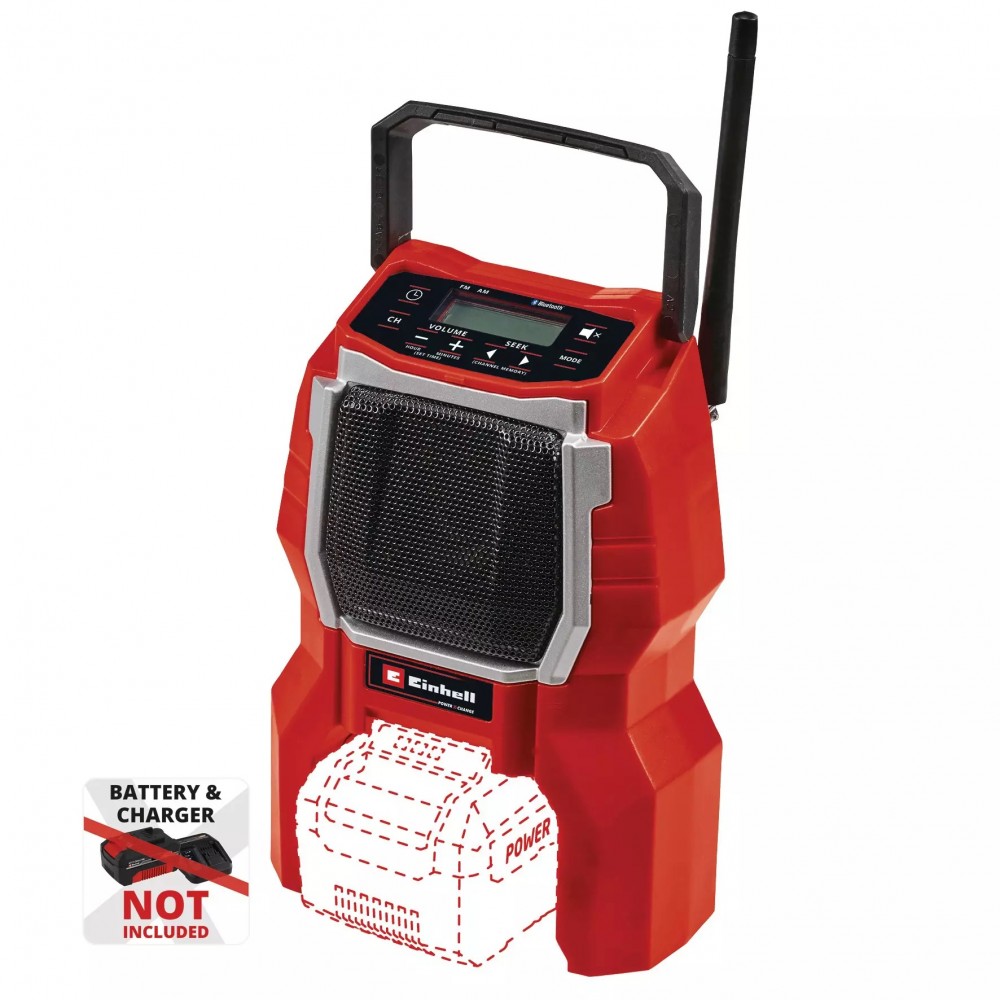Radio sans fil 18V - TC-RA 18 Li BT - Solo - Power X-Change EINHELL ...