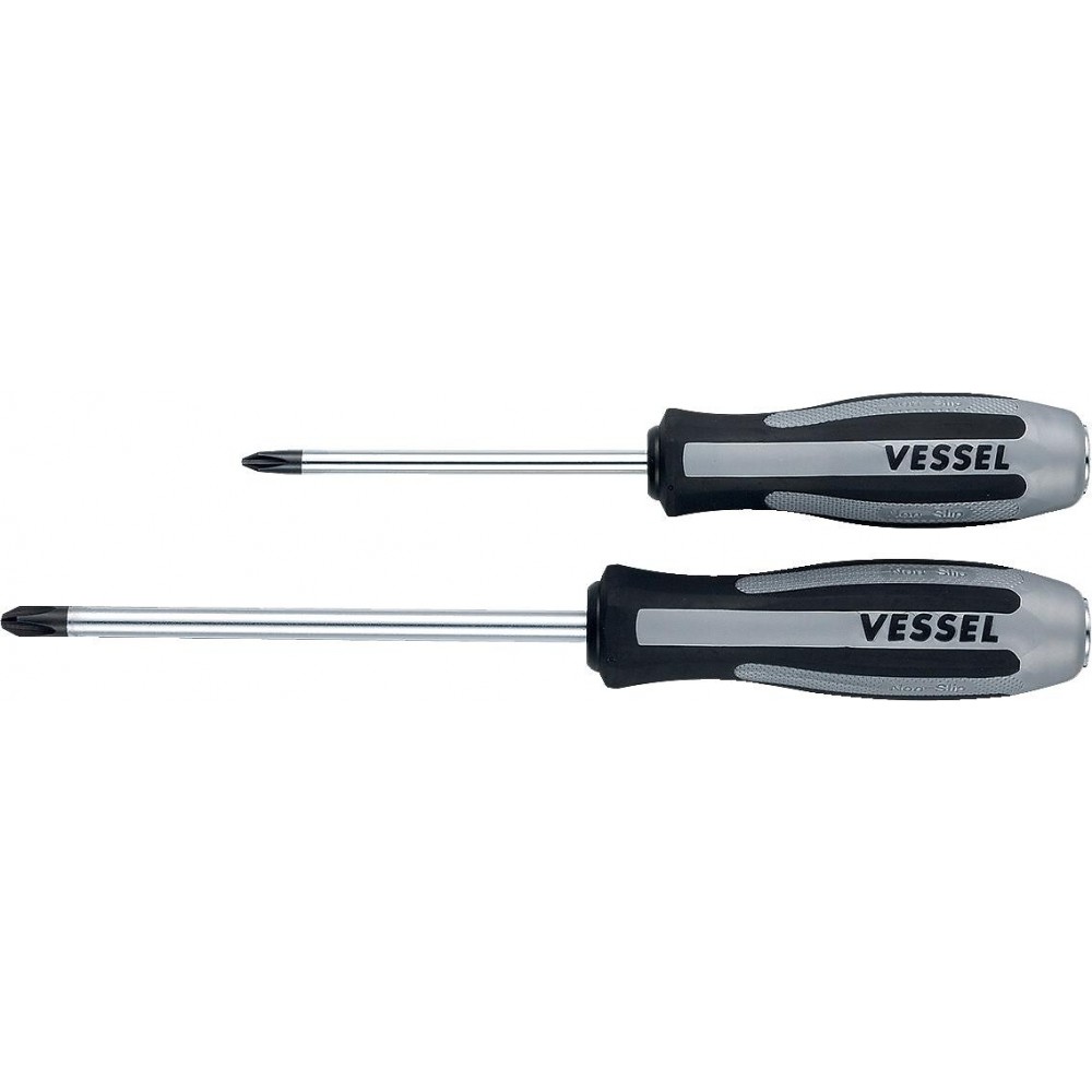 Set de 2 tournevis à frapper Megadora Impacta VESSEL | Bricozor