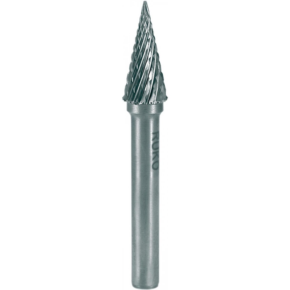 Fraise lime carbure conique arrondie - diamètre 6 ou 12 mm RUKO | Bricozor