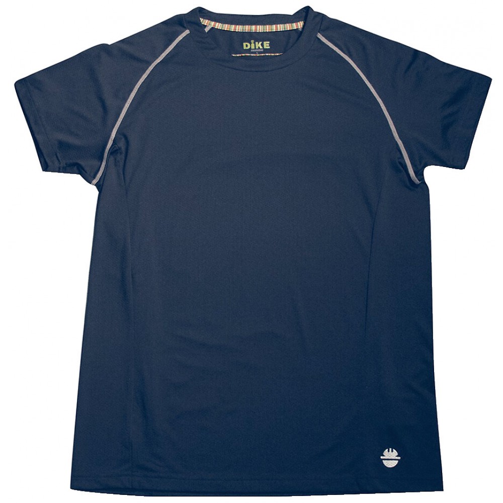 T-shirt de travail thermorégulateur graphène Terry - bleu foncé DIKE ...