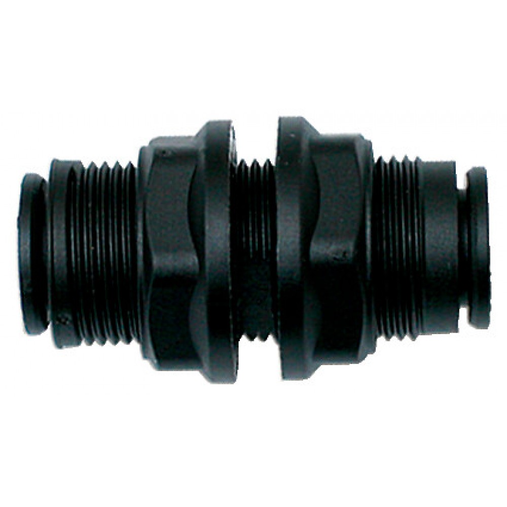 Raccord union traversé de cloison égale 3116 - polymère technique PARKER LEGRIS | Bricozor