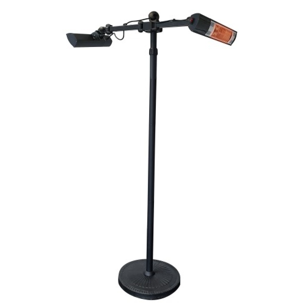 Radiant électrique orientable sur mât REH 3000 TLC.2 S.PLUS | Bricozor