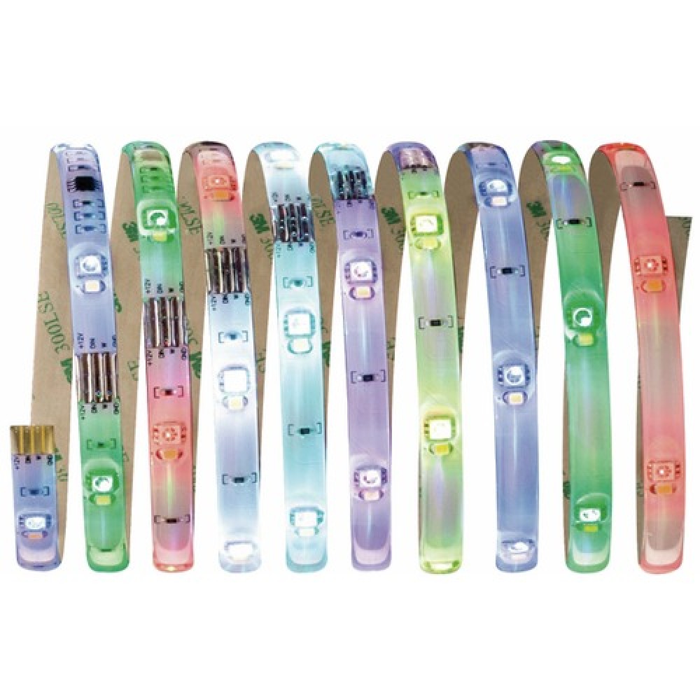 Bandeau lumineux LED - adhésif - flexible - RGB - New Digital PAULMANN ...