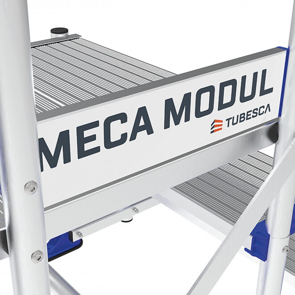 Plateforme Méca Modul 4 marches 3 garde-corps TUBESCA | Bricozor